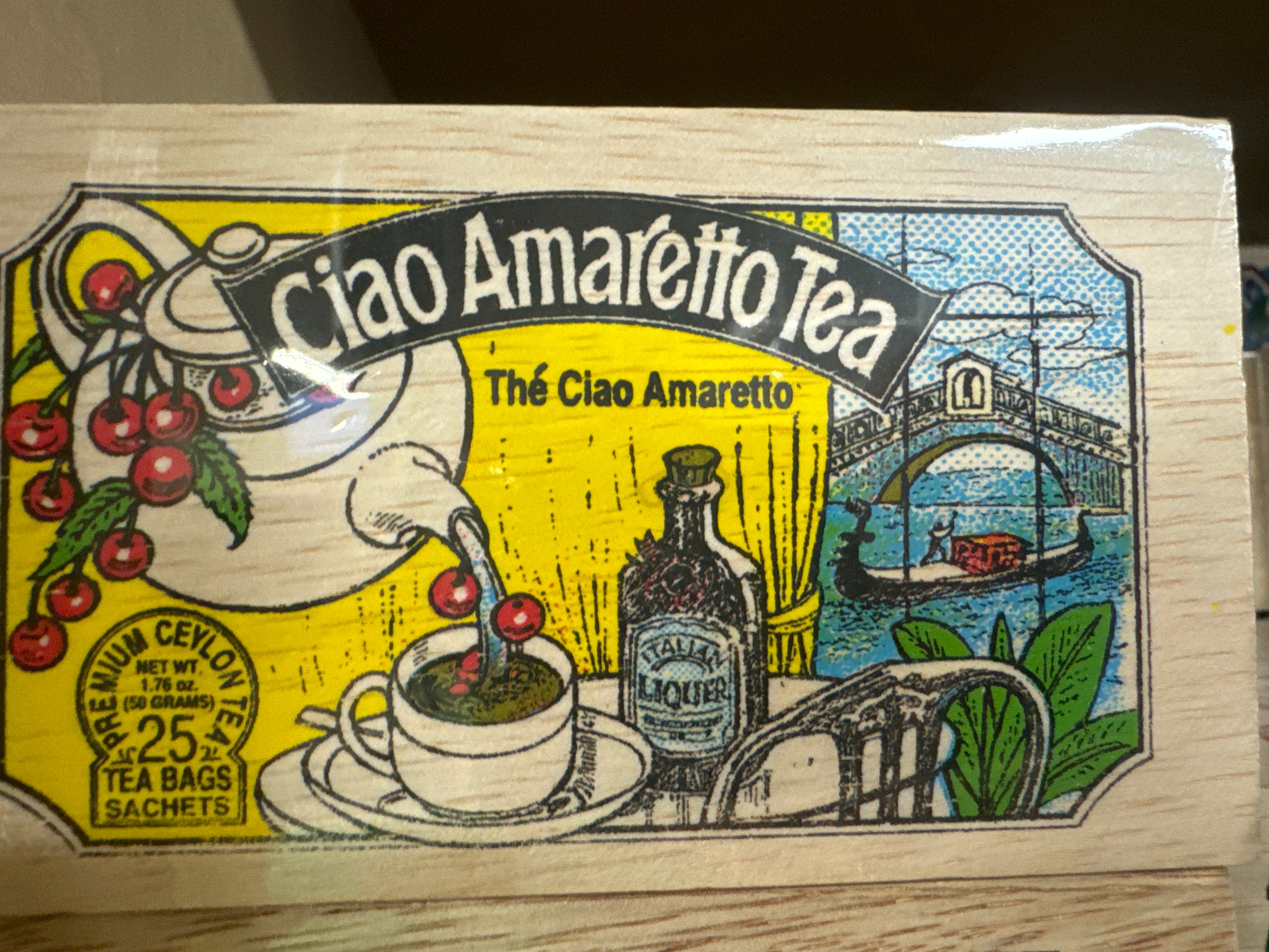 Ciao Amaretto Tea Box – Greencastle Coffee Roasters