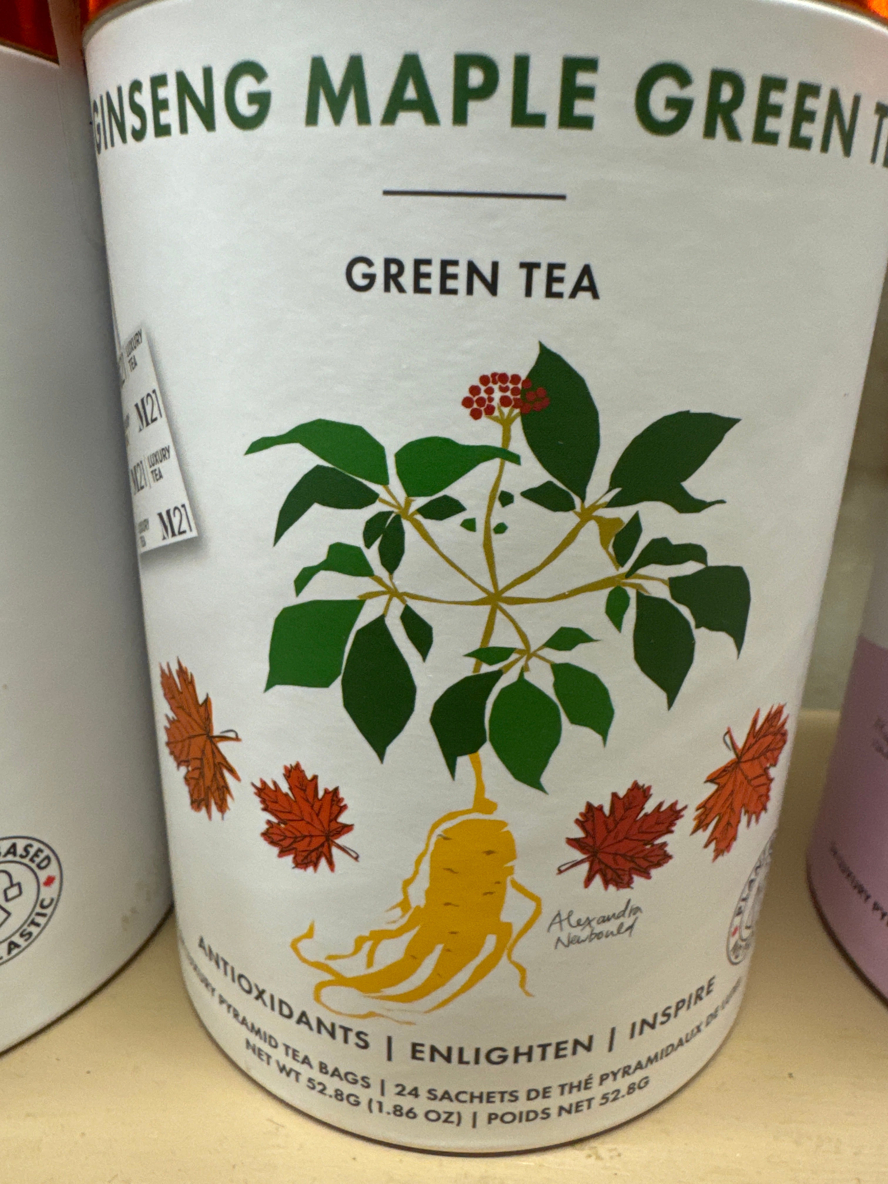 M21 Ginseng Maple Green Tea – Greencastle Coffee Roasters